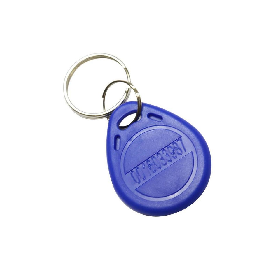 ETEKJOY 100 PCS 125KHz RFID Key Fob Proximity ID Card Token Tag Keypad ...