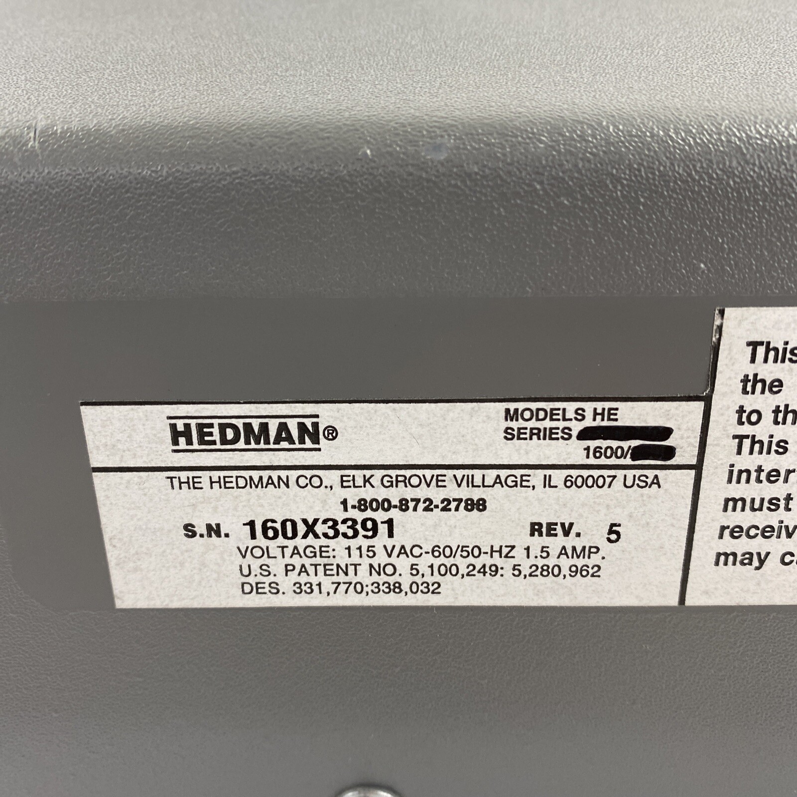 Hedman HE-1600 Check Signer KEYS Only A133 + A137 | eBay