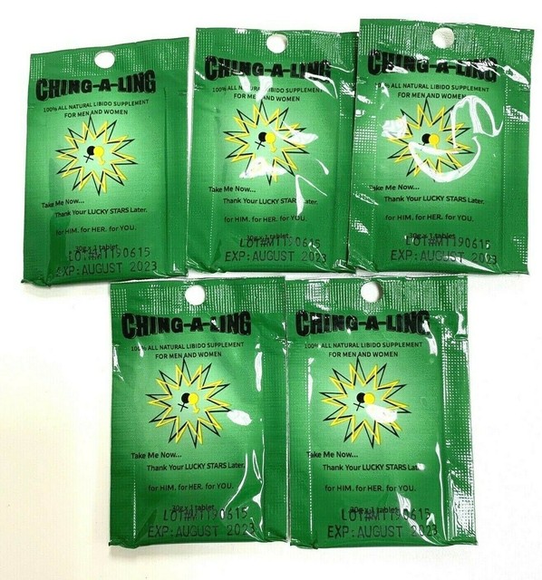 Ching-A-Ling Herbal Sexual Tablet Unisex - 25 Count for sale online | eBay