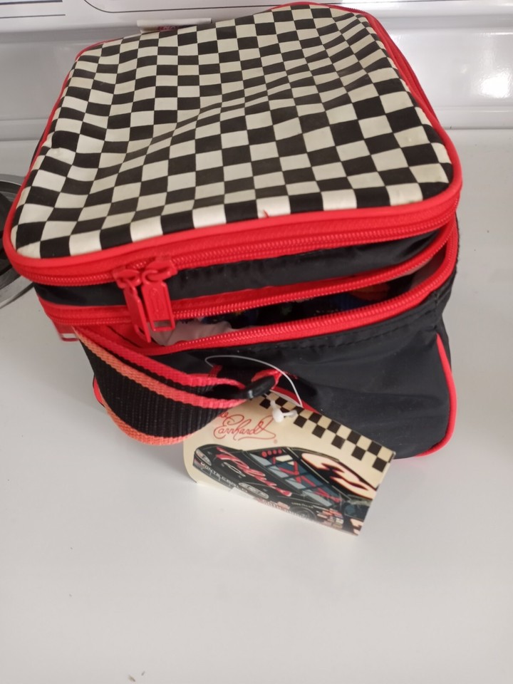 Dale Earnhardt 3 Nascar Soft Sided Nylon Cooler Lunch Box w/free towel ...