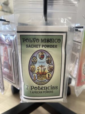 1 pkt 7 POTENCIAS AFRICANAS SIETE POTENCIAS - 7 AFRICAN POWERS POWDER 1 ...