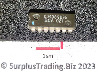 RCA CD4069UBE Hex Inverter DIL14 | eBay Australia