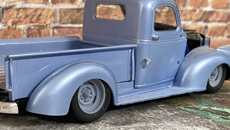 1/24 Scale: 17-inch Chrome Reverse Model Car Wheels W/ Bullets &Spikes ...