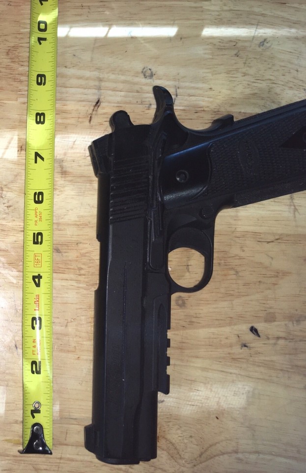 Handmade Leather 1911 Cross Draw Holster Trumpster 45/47 Custom Carving ...