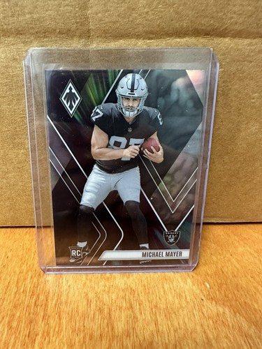 2023 Panini Phoenix Colorburst Rookie Michael Mayer Oakland Raiders ...