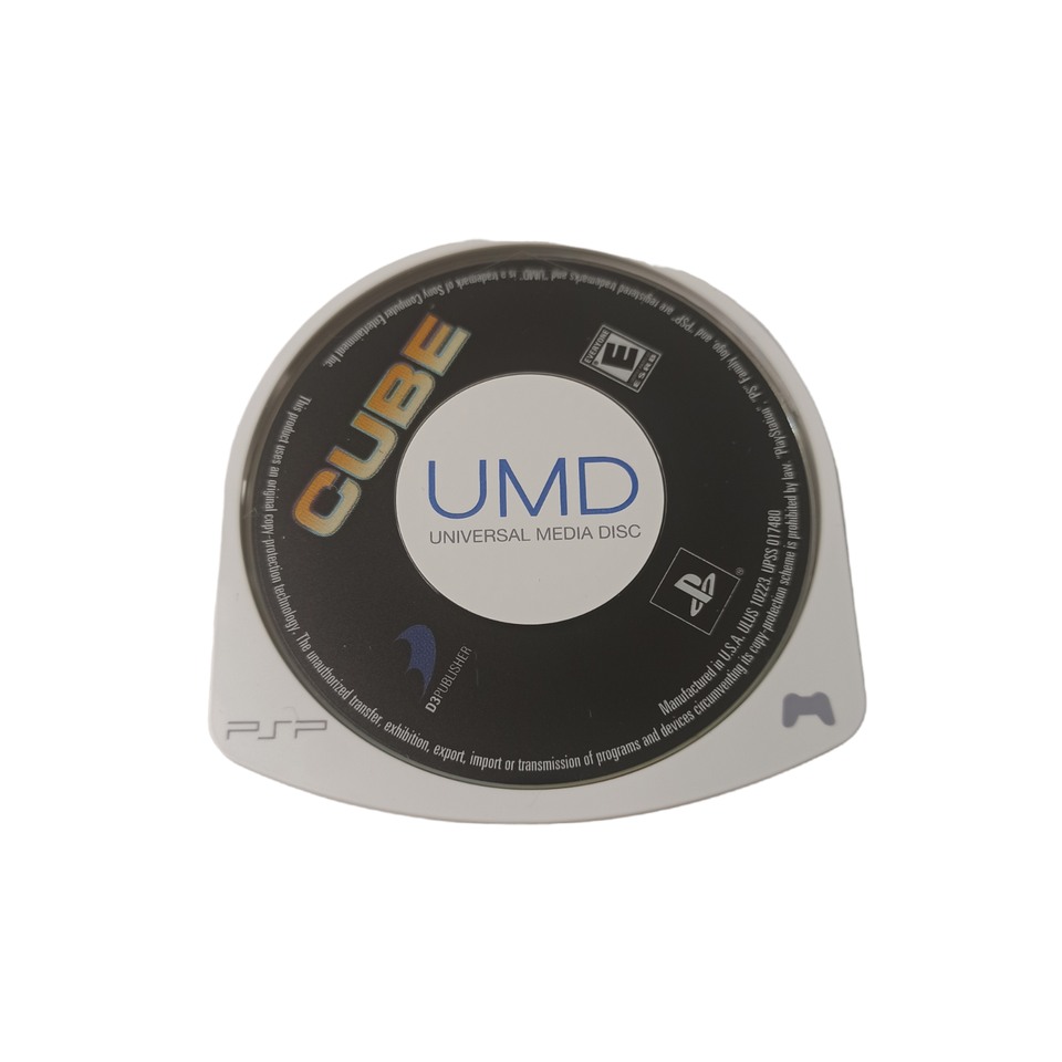 Sony PlayStation Portable PSP Video Game Cube 3D Puzzle Mayhem Problem ...