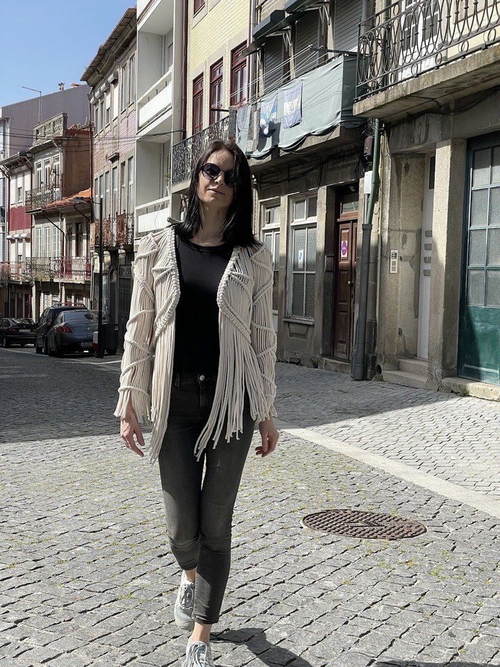 Macrame Jacket. Boho Handmade Jacket | eBay