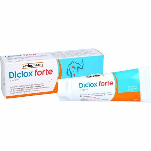 DICLOX forte 20 mg/g Gel 100 g PZN 16705004 | eBay.de