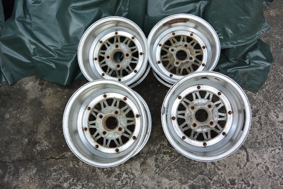JDM 14" SSR Star Shark II 2 wheels rims for datsun 280zx ae86 ta22 s30 ...
