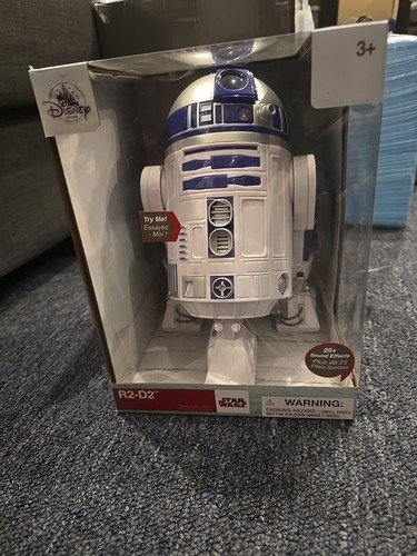 DISNEY STORE Star Wars R2-D2 Astromech TALKING Droid toy 25+ sound ...