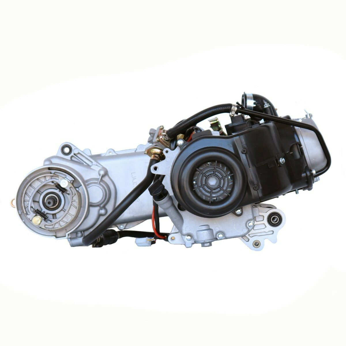 50cc 4-STROKE QMB139 COMPLETE ENGINE ASSEMBLY *SHORT CASE / SHORT SHAFT ...