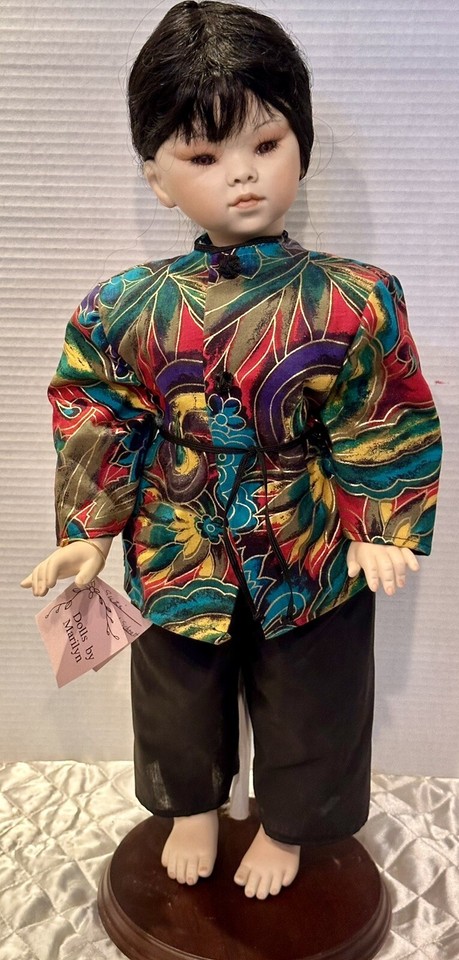 Suzi Avatar Doll 1993 Rotraut Schrott Asian Doll/ 21”/OOAK Artist ...