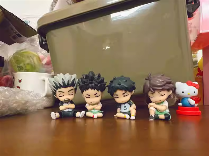 Haikyuu!! Tooru Oikawa Figures Iwaizumi Hajime Kotaro Bokuto Mini ...