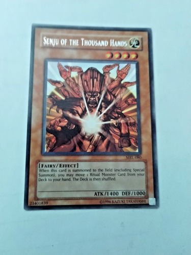 YuGiOh Senju of the Thousand Hands Magic Ruler MRL-080 Unlim. Rare ...