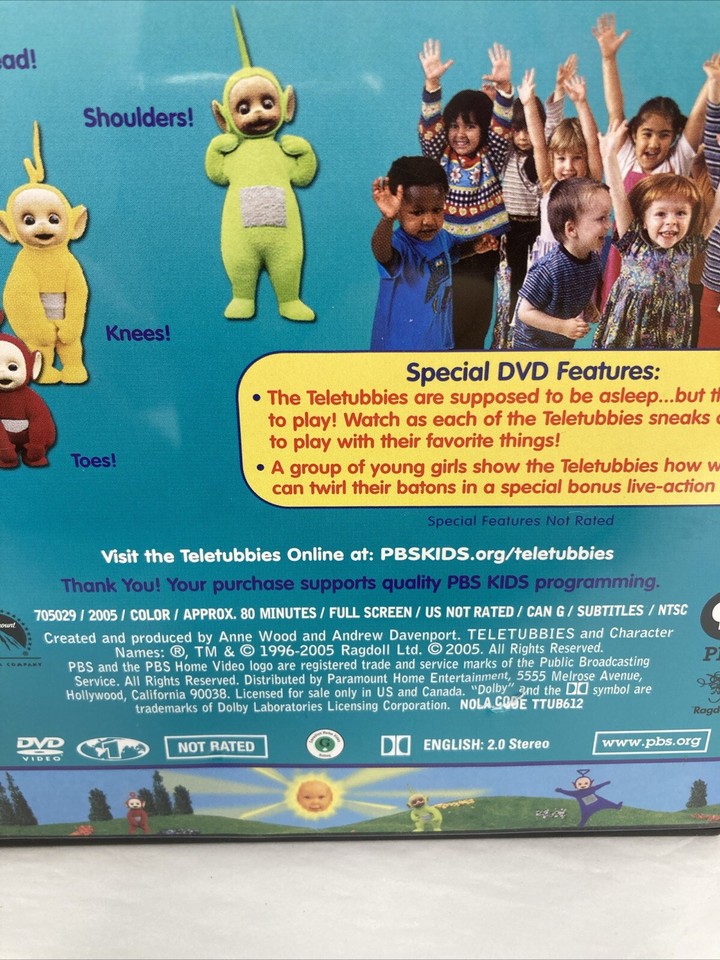 Teletubbies - Go Exercise with the Teletubbies (DVD, 2005) 841887050296 ...