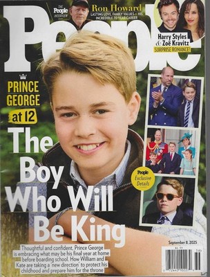 People Magazine September 8th 2025 Prince George at 12 The boy will be ...