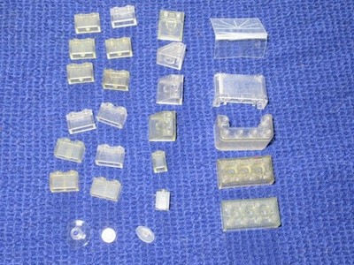 Job Lot Mixed Clear Vintage Lego Pieces many different types | eBay UK