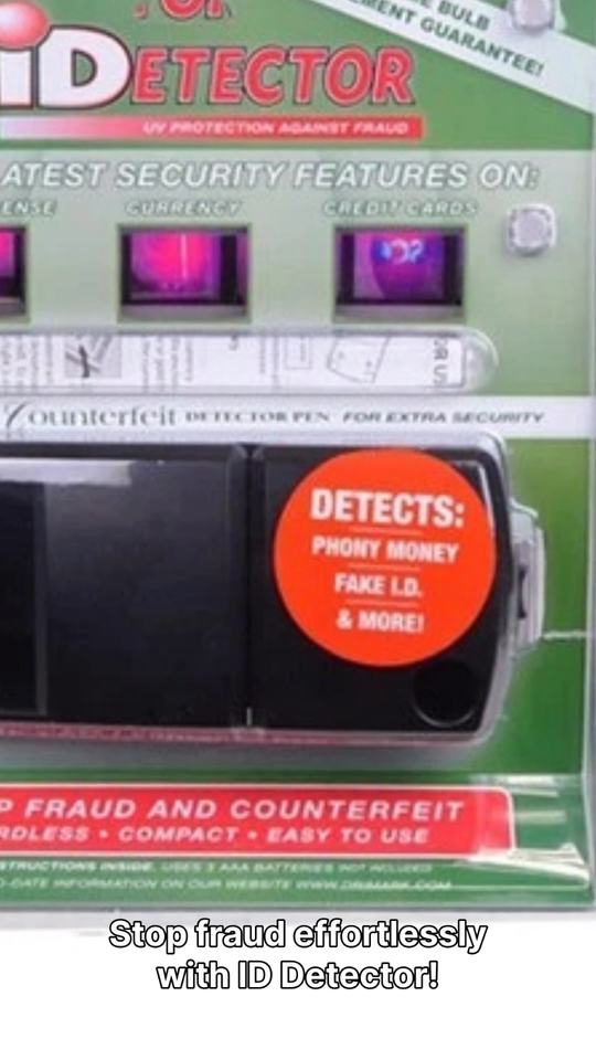 UV Money Checker Light Bill Tester Handheld Counterfeit Detector ID ...