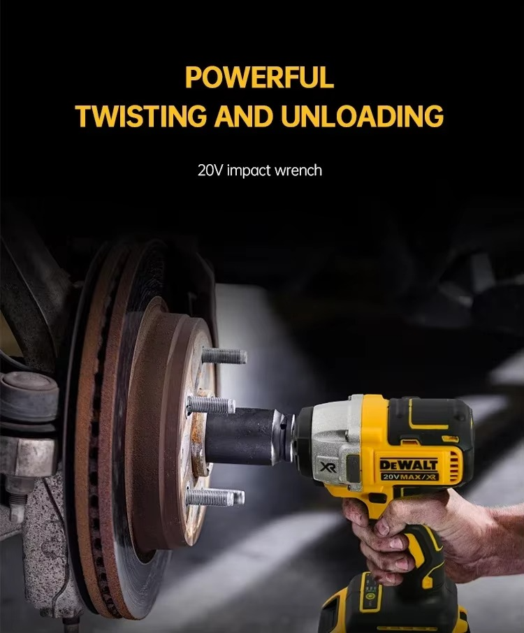 Dewalt DCF880 20V Cordless Impact Wrench - 205N·m Torque 2300RPM Free ...
