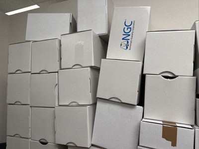 Large NGC Cardboard Storage Slab Box Holds 7 Slabs | eBay