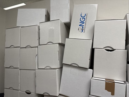 Large NGC Cardboard Storage Slab Box Holds 7 Slabs | eBay