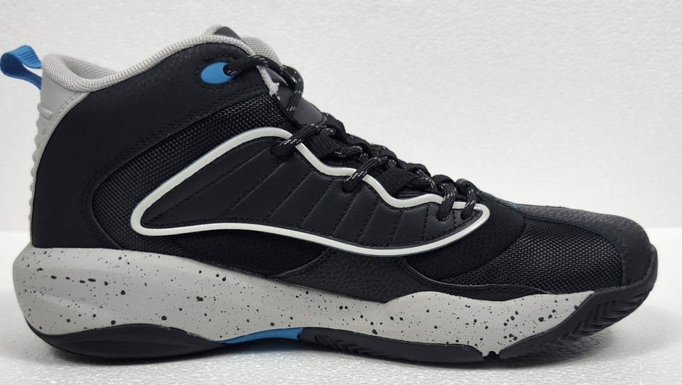 Men's Basketball Shoes Sneakers Size 11 Black Gray Blue Shaq Speed ...