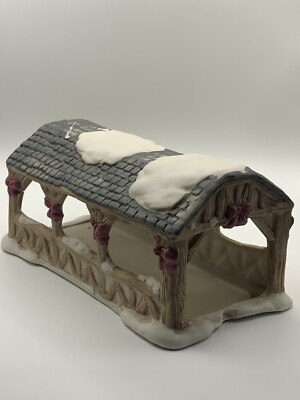 Vintage Village Hand Painted Porcelain Bridge | eBay