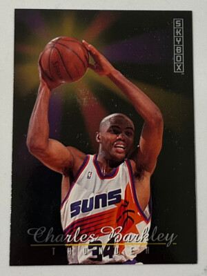 1992-93 Skybox Thunder and Lightning Charles Barkley/Kevin Johnson #TL3 ...