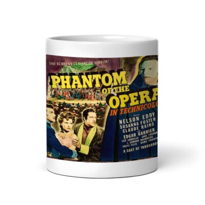 The Phantom Of The Opera - 1943 - Mug | eBay