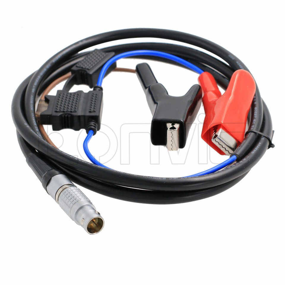 CHC GPS RTK DL3 DL5 DL5-B MK3 Radio Power Cable 2B 2 Pin to Car Battery ...