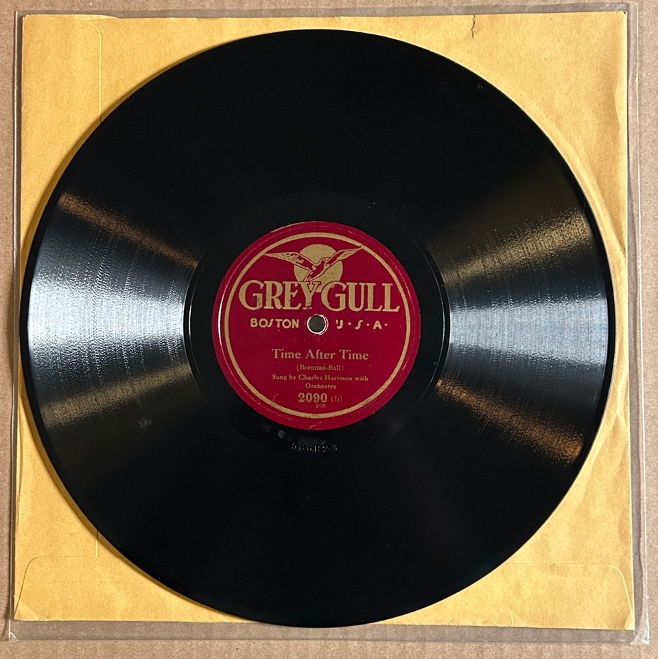 Hugh Donovan/Charles Harrison “Auld Lang Syne / Time After Time” 10” 78 ...