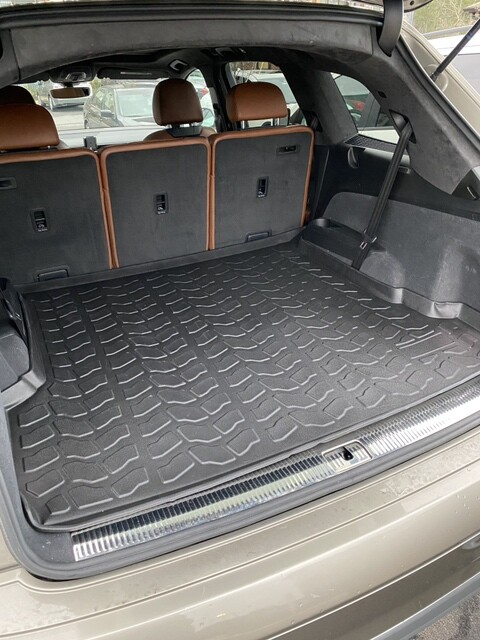 Trunk Cargo Cover Floor Boot Tray Liner Pad Mat for AUDI Q7 2016-2025 ...