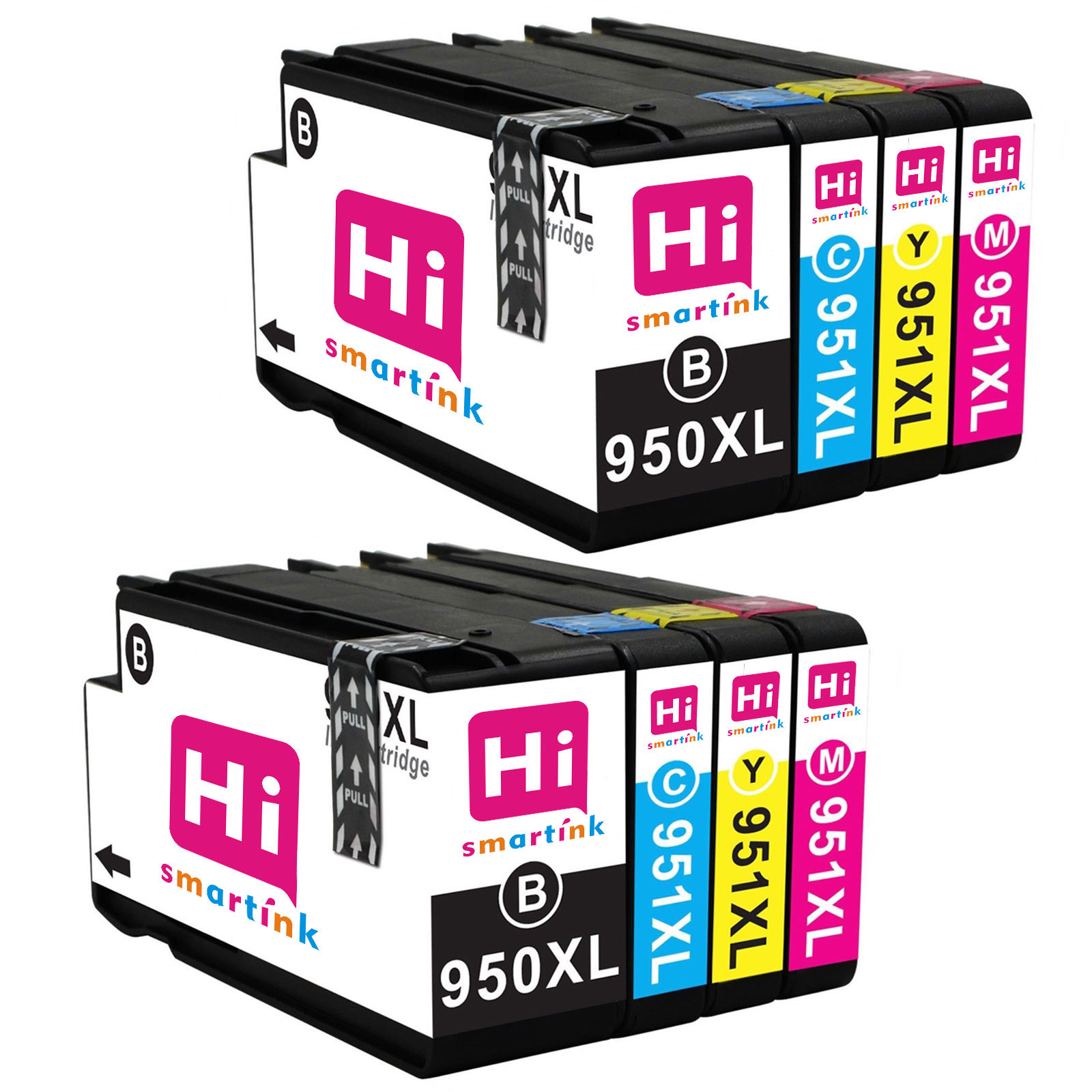 8PK Gen 950XL 951XL Ink for HP Officejet Pro 8610 8600 8620 8630 8640 ...