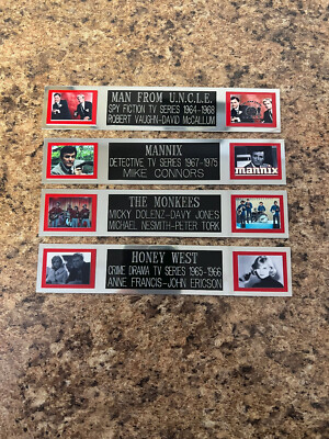 MANNIX (TV) NAMEPLATE FOR SIGNED PHOTO/MEMORABILIA DISPLAY | eBay
