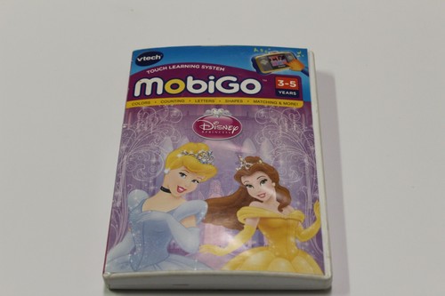 Vtech Mobigo Game Disney Princesses Cinderella Belle Princess Ages 3-5 ...