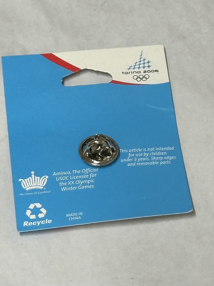 2006 Torino Olympic Pin USA bobsled Lapel Pin | eBay