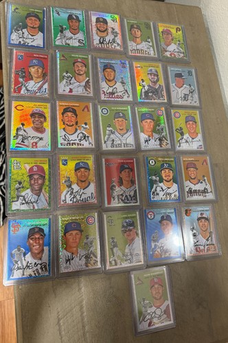 26 Topps Chrome Platinum ALL NUMBERED CARDS MLB Baseball HOF Stars ...
