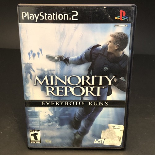 Minority Report Everybody Runs - Sony Playstation 2 PS2 Game ...