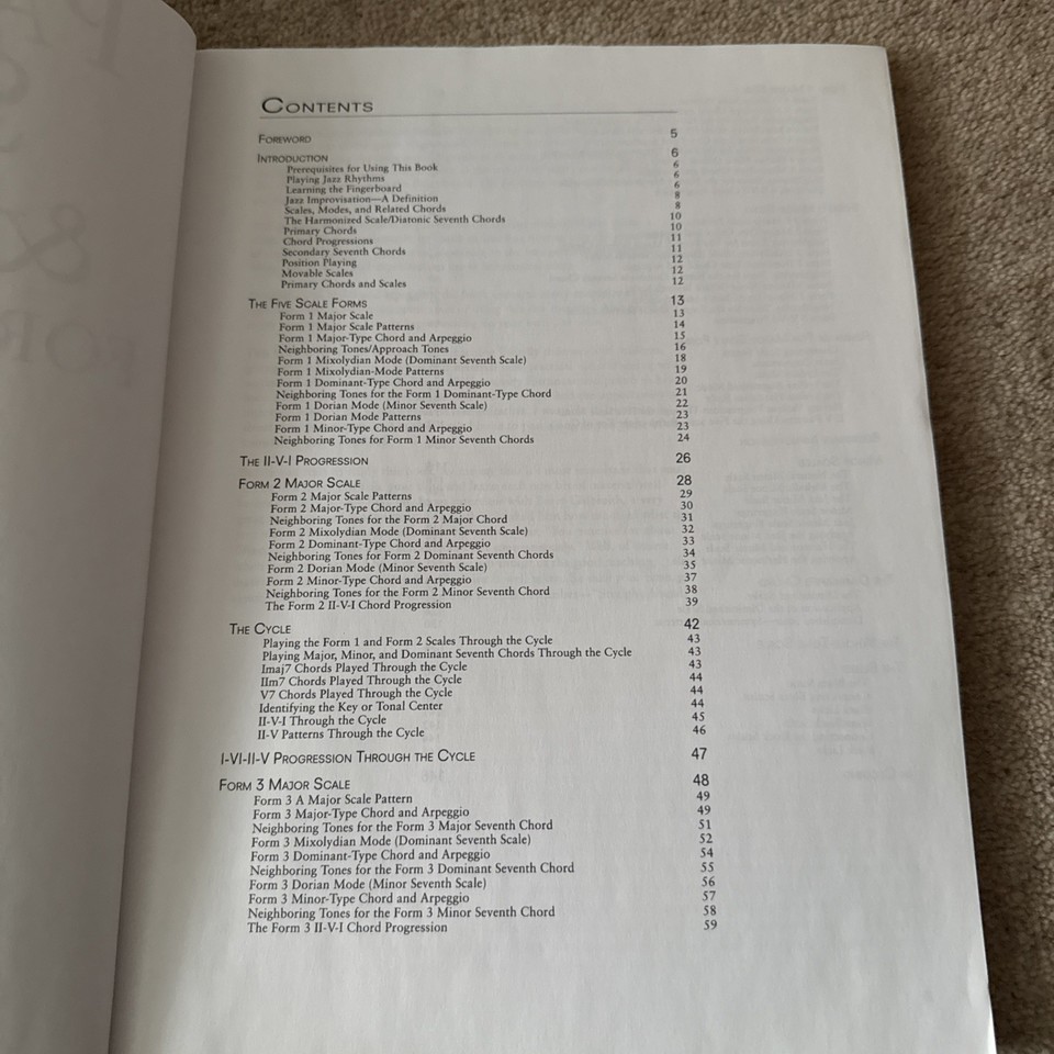 Patterns, Scales and Modes for Jazz Guitar by Arnie Berle Jazz Guitar ...