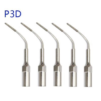 5pcs P3D Diamond Coated tip for EMS Woodpecker Ultrasonic Scaler ...