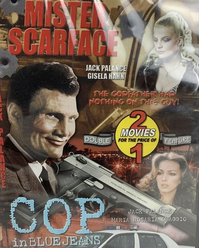 Mister Scarface/Cop In Blue Jeans DVD 1978-2 Movie set New Sealed 2003 ...