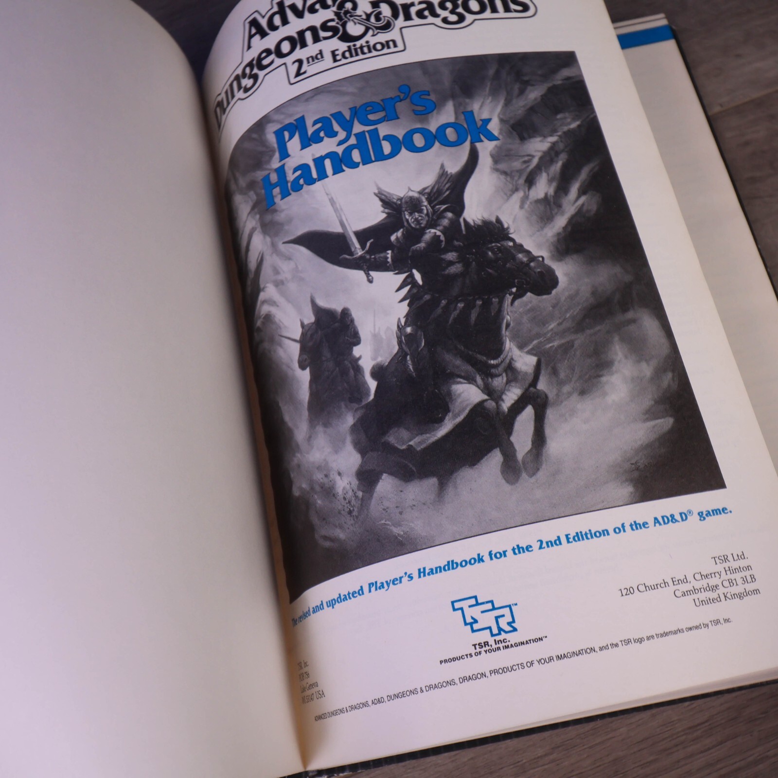 💥1989 Advanced Dungeons & Dragons 2nd Edition Players Handbook 1st ...
