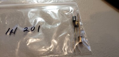 3 NOS Transitron 1N201 Diode Gold Case & Leads | eBay