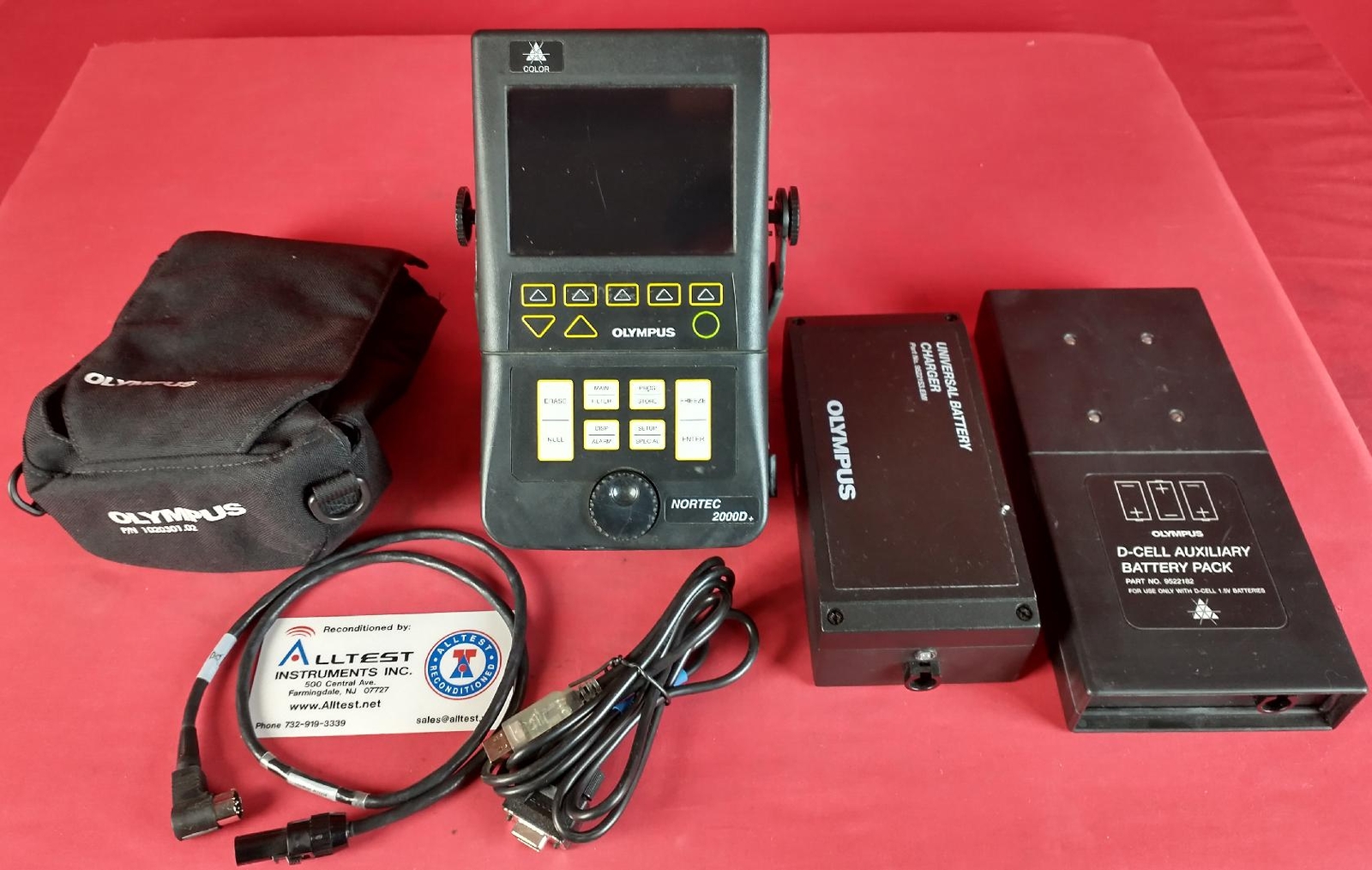 Nortec 2000D+ N2000D1686N084411 Eddy Current Flaw Detector | eBay