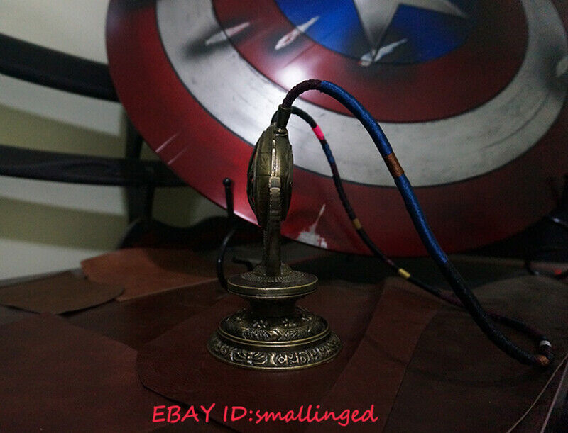 Dr. Strange Eye Of Agamotto On Stand 1:1 Metal LED Light Movie Cosplay ...