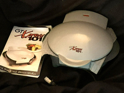 GT Express Xpress 101 Non-Stick Indoor Grill Meal & Dessert Maker Brand ...