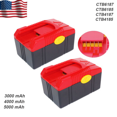 for Snap on Battery 18V 5Ah 4Ah 3Ah CTB6187 CTB4187 CTB4185 CTB6185 ...