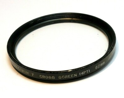 62mm Promaster 4 point Star Cross Screen filter lens made in Japan | eBay