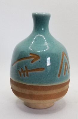Vintage Hand-made Ceramic Pottery Bud Vase | eBay