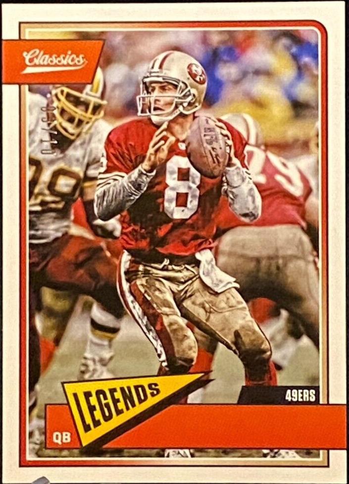 2018 Panini Classics - Legends Steve Young #182 No Name /10 for sale ...
